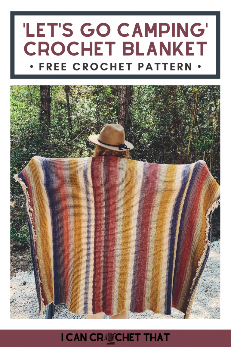 The 'Let's Go Camping' Crochet Blanket - I Can Crochet That