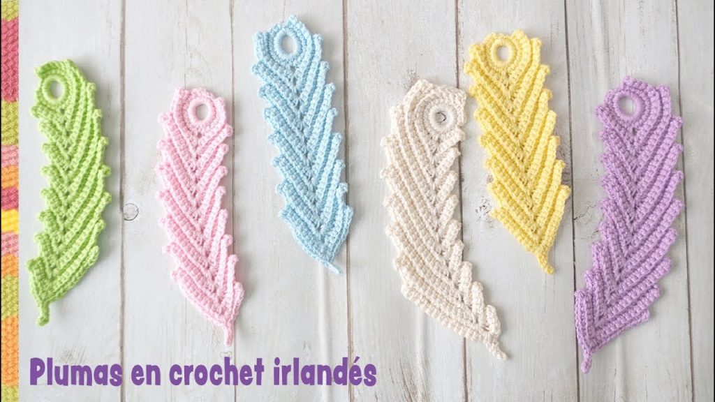 10 Beautiful Crochet Feather Patterns; Use Up That Yarn Stash!