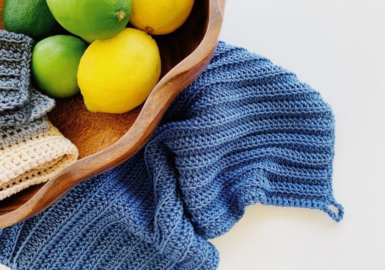 This Easy Crochet Dish Towel Pattern Is Perfect for Beginners - I Can ...