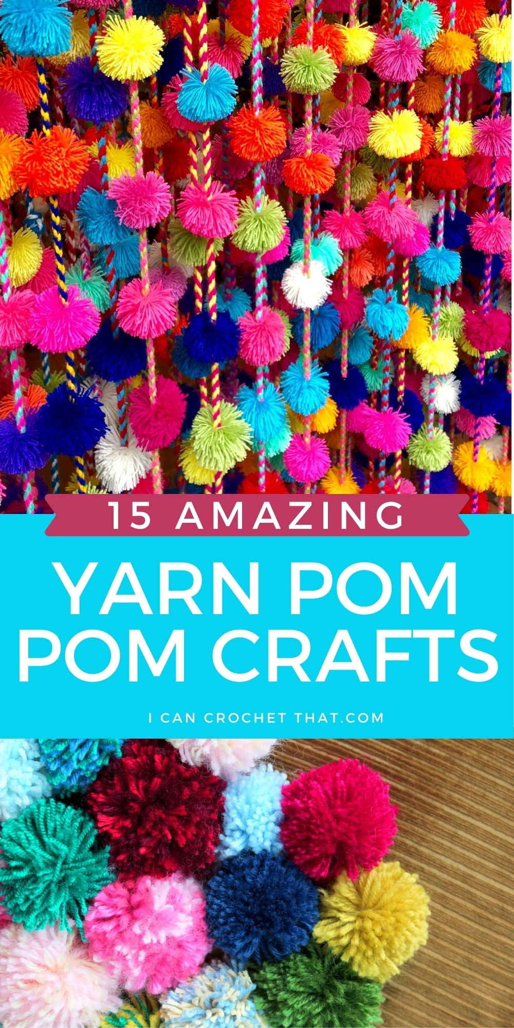 15 Incredible DIY Pom Pom Crafts You Have to Try - I Can Crochet That