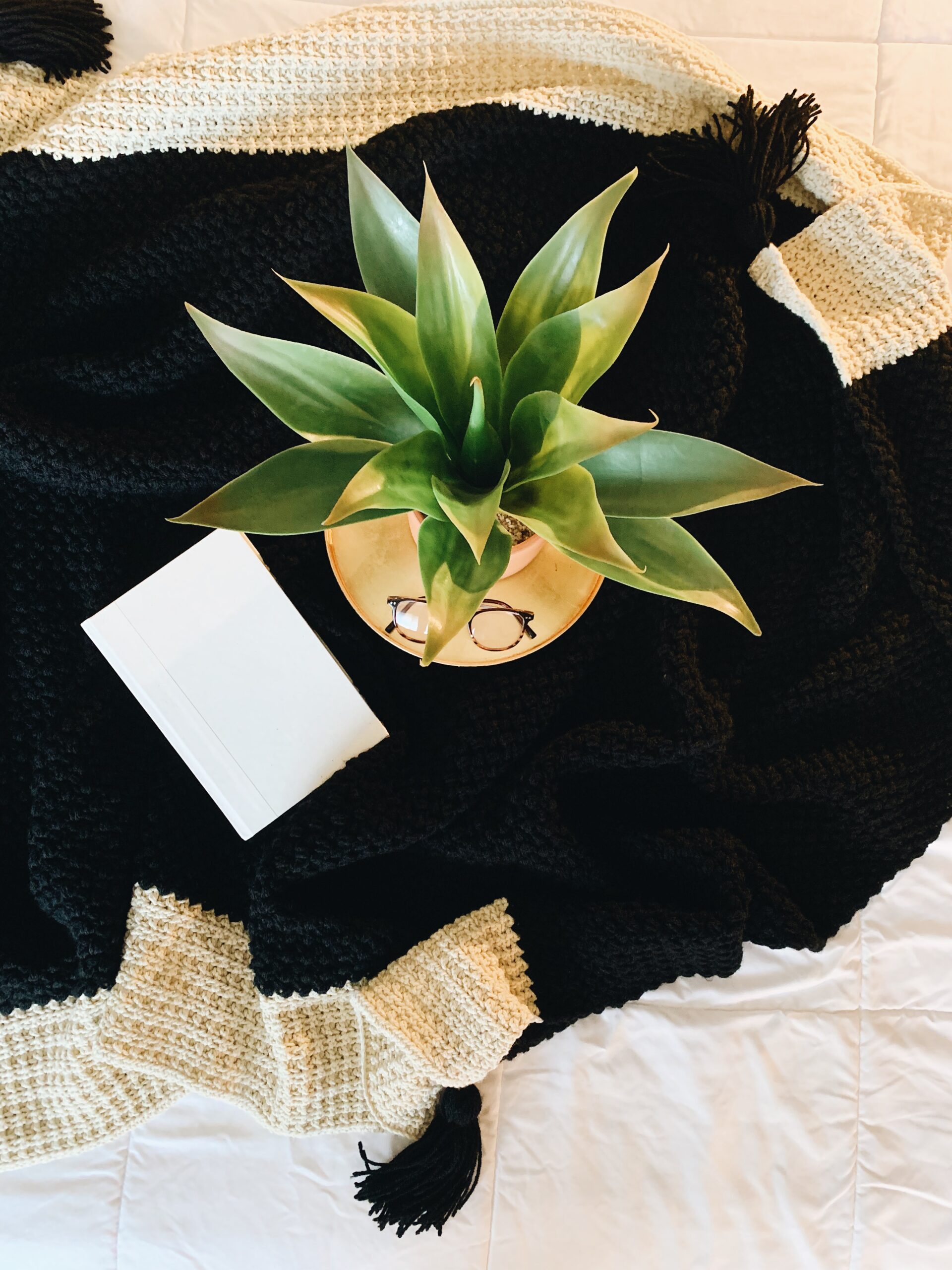 A Modern Crochet Blanket Pattern - The Sara Blanket - I Can Crochet That