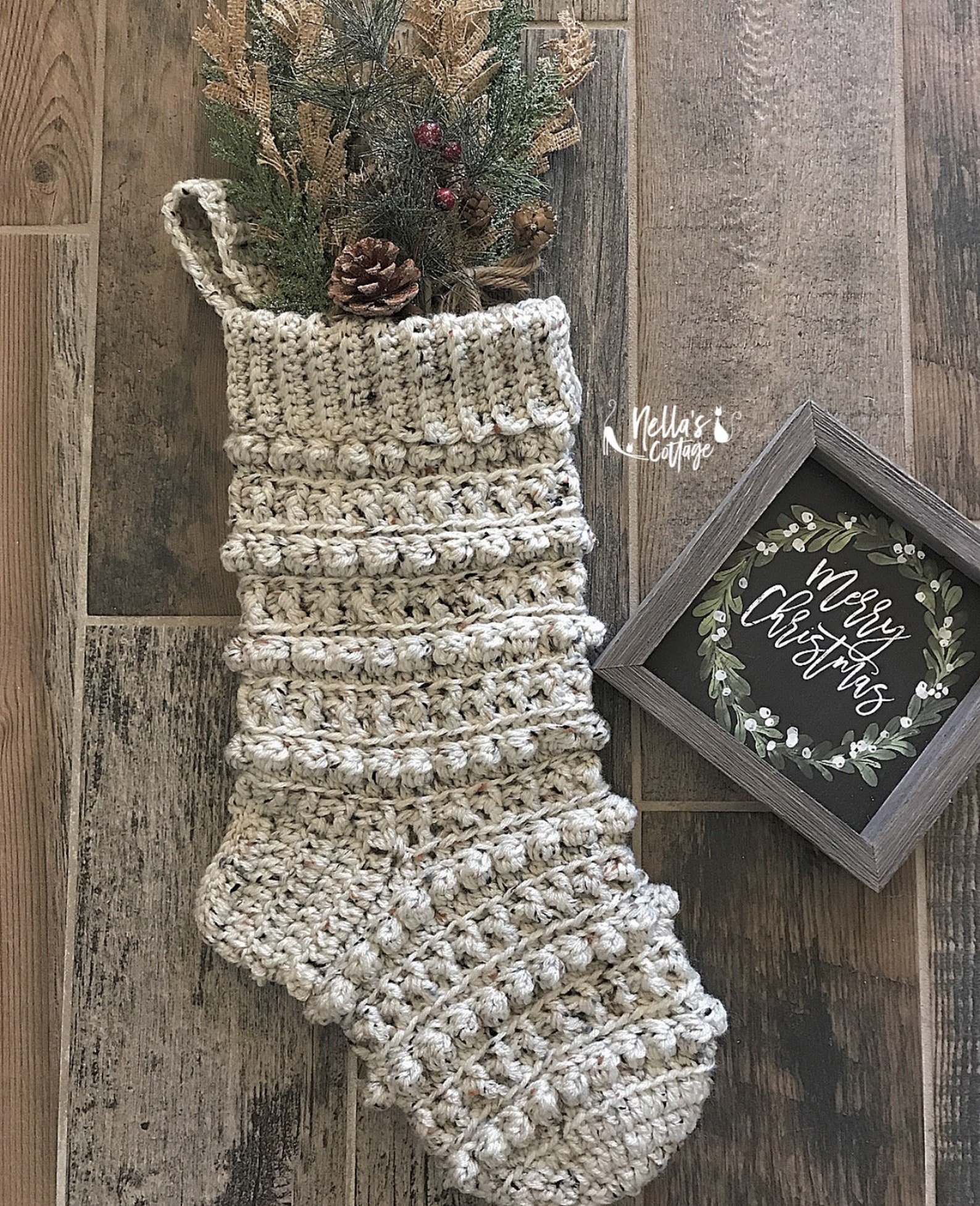 15 Crochet Christmas Stocking Patterns for a Handmade Holiday