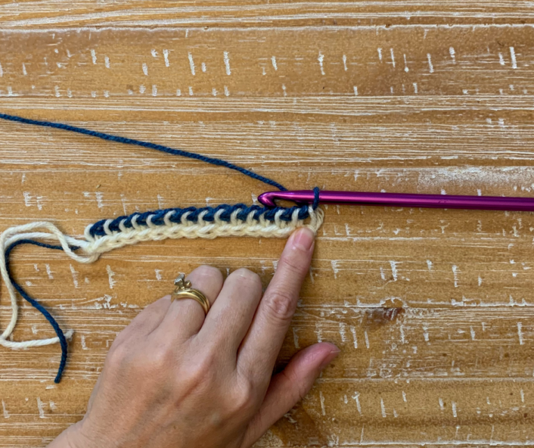 How to Crochet the Tunisian Full Stitch - I Can Crochet That