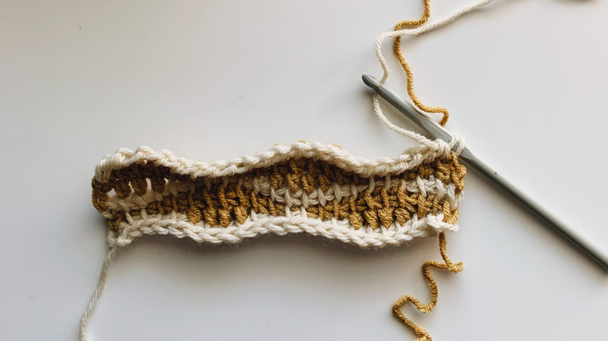 Tunisian Crochet Wave Stitch Video & Photo Tutorial - I Can Crochet That