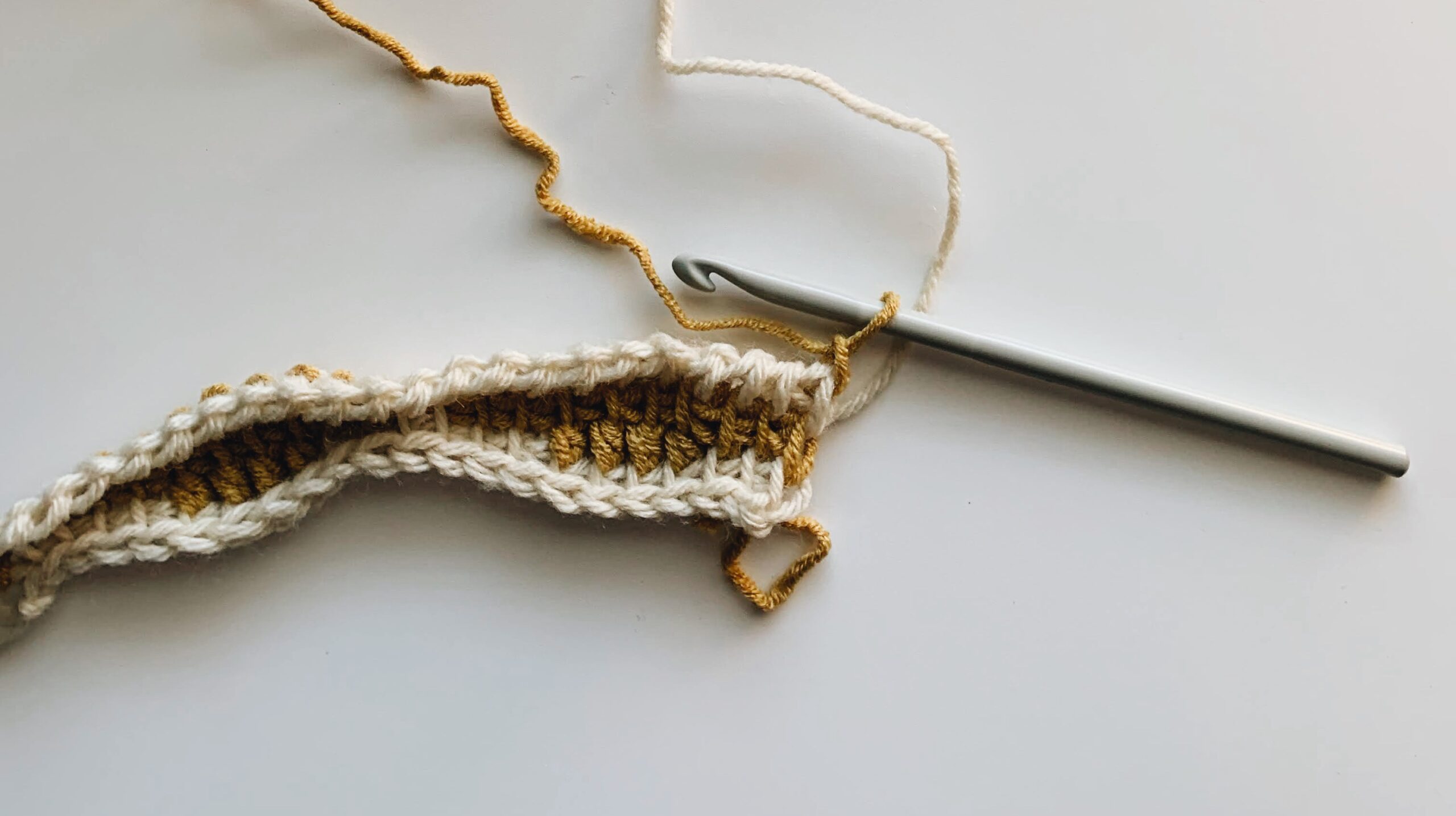 Tunisian Crochet Wave Stitch Video & Photo Tutorial - I Can Crochet That