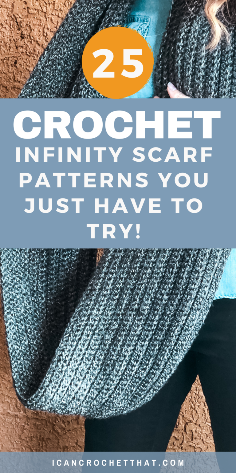 25 Infinity Scarf Crochet Patterns to Keep You Warm - I Can Crochet That
