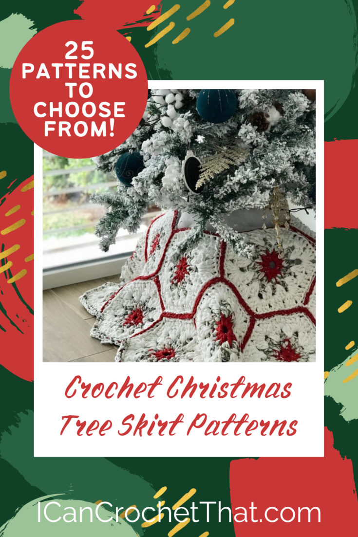 25 Crochet Christmas Tree Skirt Patterns to Deck Your Halls