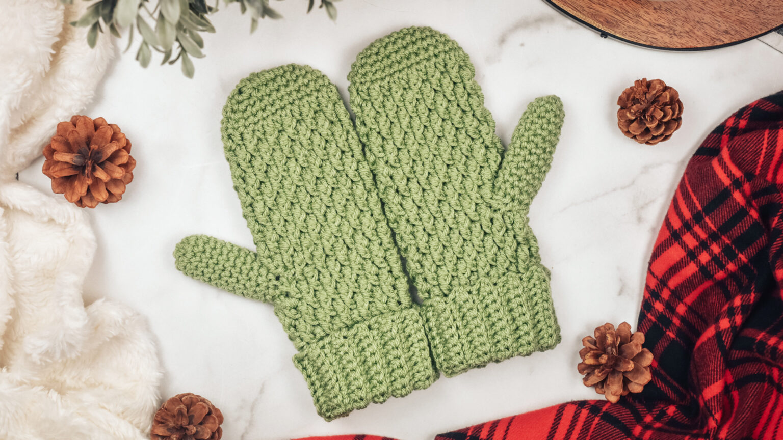 15 Cozy and Warm Crochet Mittens Patterns - I Can Crochet That