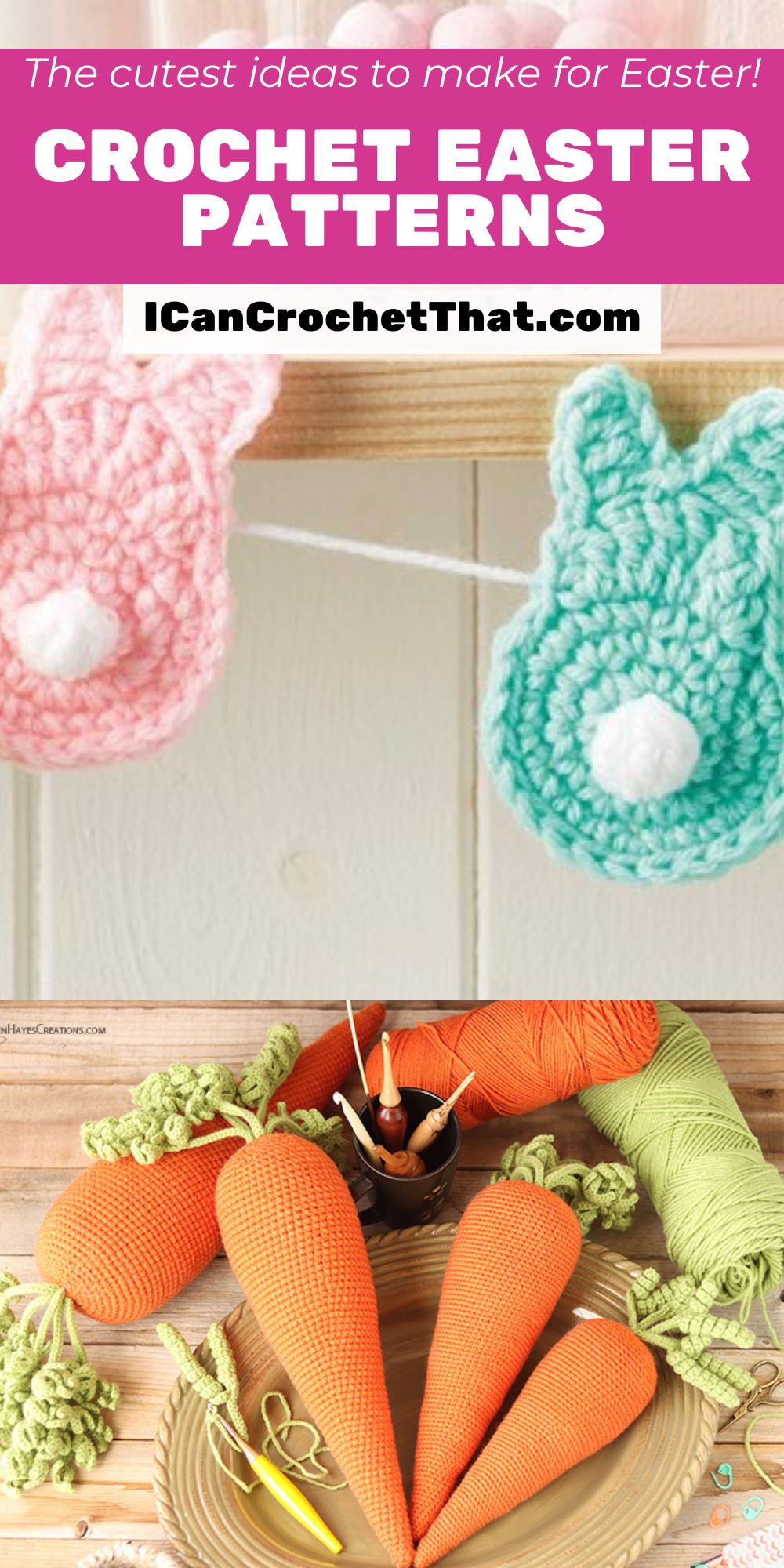 15 Easter Crochet Patterns: Bunnies, Eggs & More
