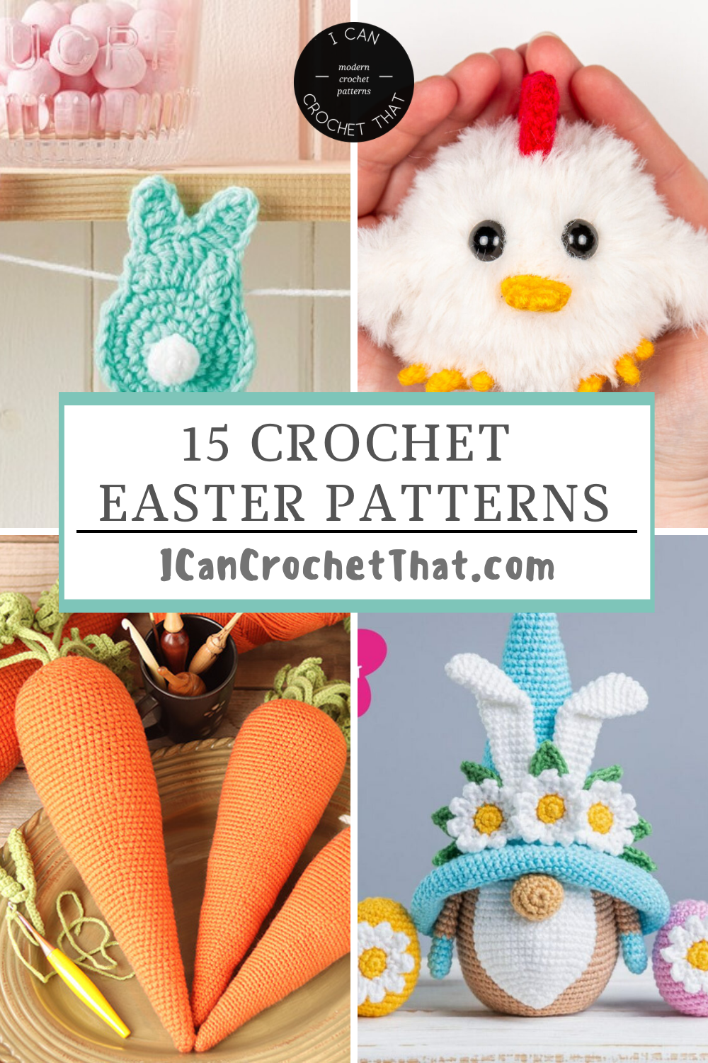 15 Easter Crochet Patterns: Bunnies, Eggs & More