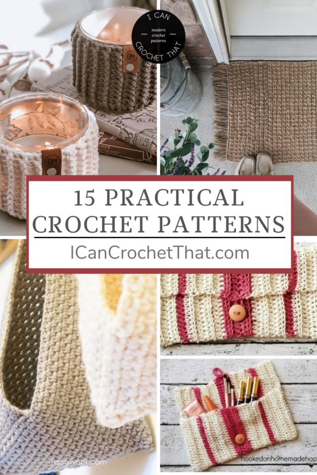 15 Free Practical Crochet Patterns We Think You'll Love