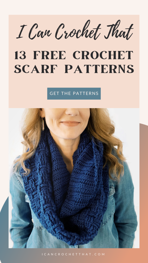 13 Free Crochet Scarf Patterns | The Best Fall Accessory!