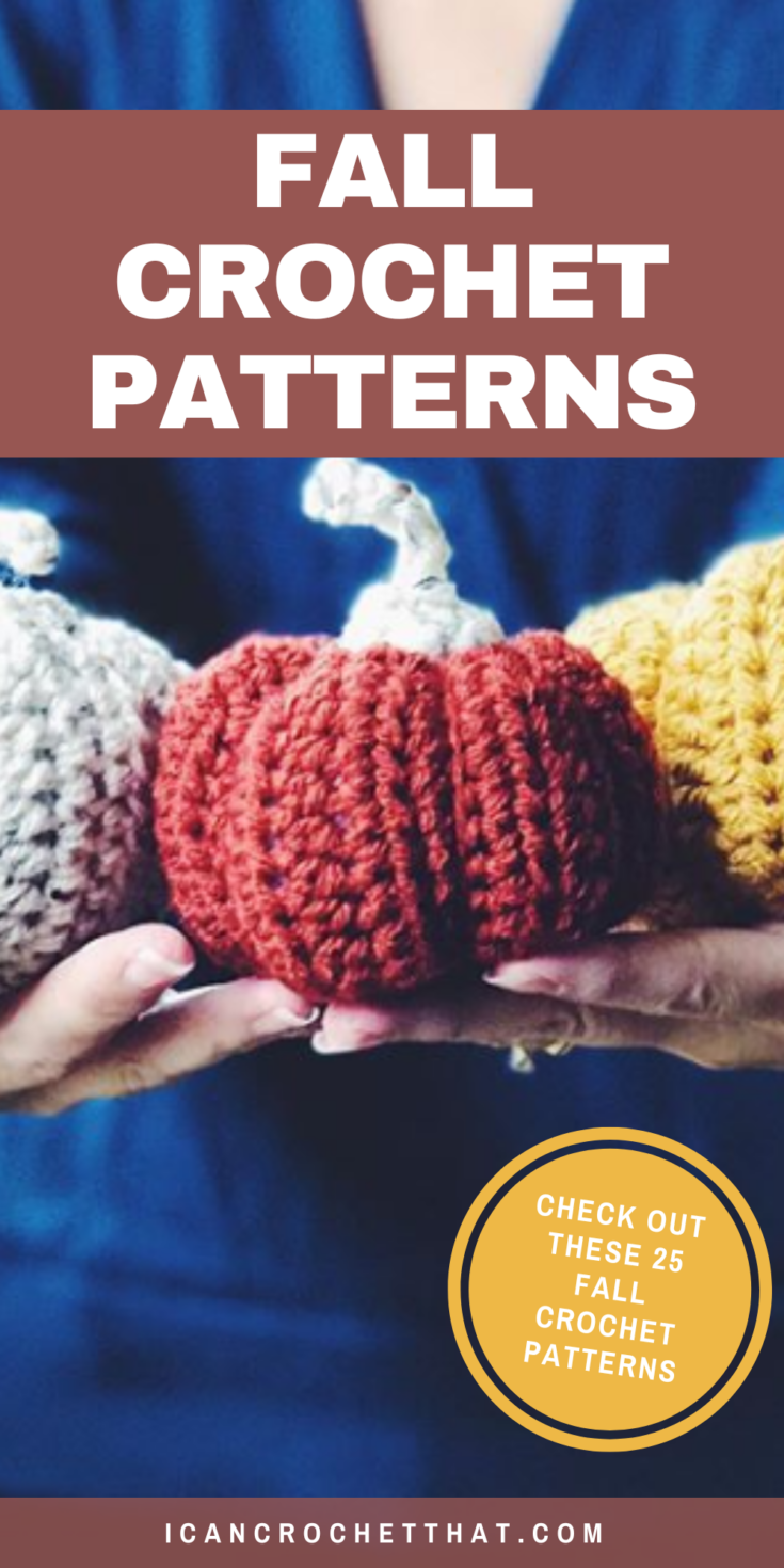 25 Fall Crochet Patterns to Start Off the Season - I Can Crochet That