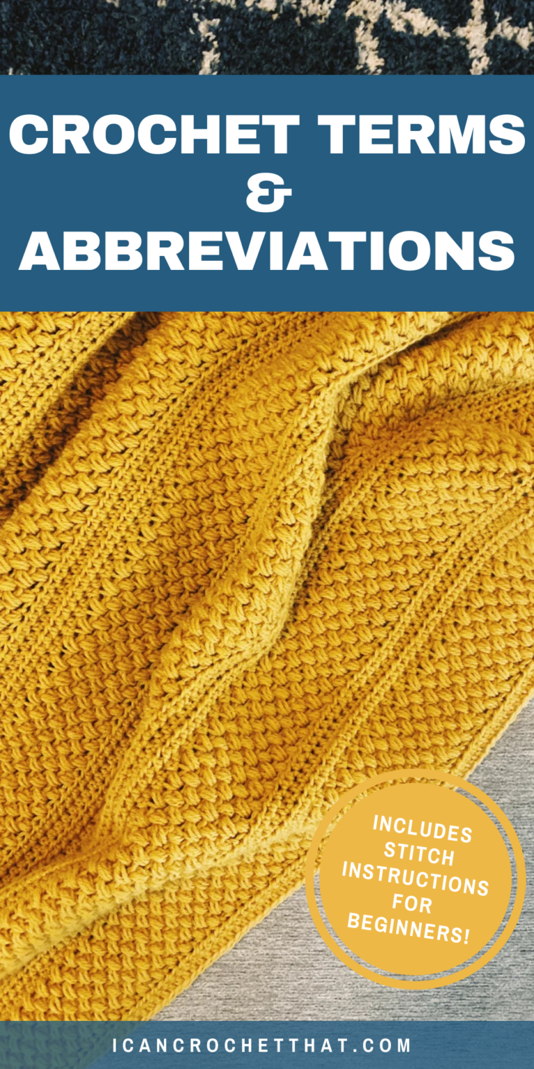 Your Essential Guide to Crochet Terms and Abbreviations