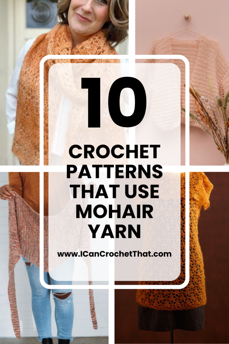 10 Mohair Crochet Patterns; An Intimidating But Luxurious Yarn - I Can ...