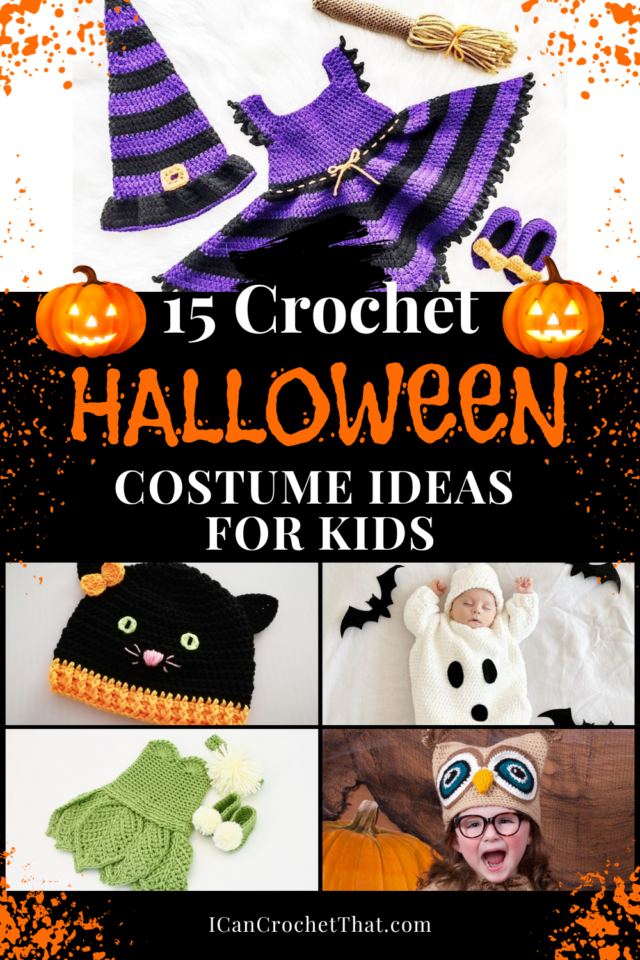 15 Spook-tacular Kids Crochet Halloween Costume Patterns to Try! - I ...