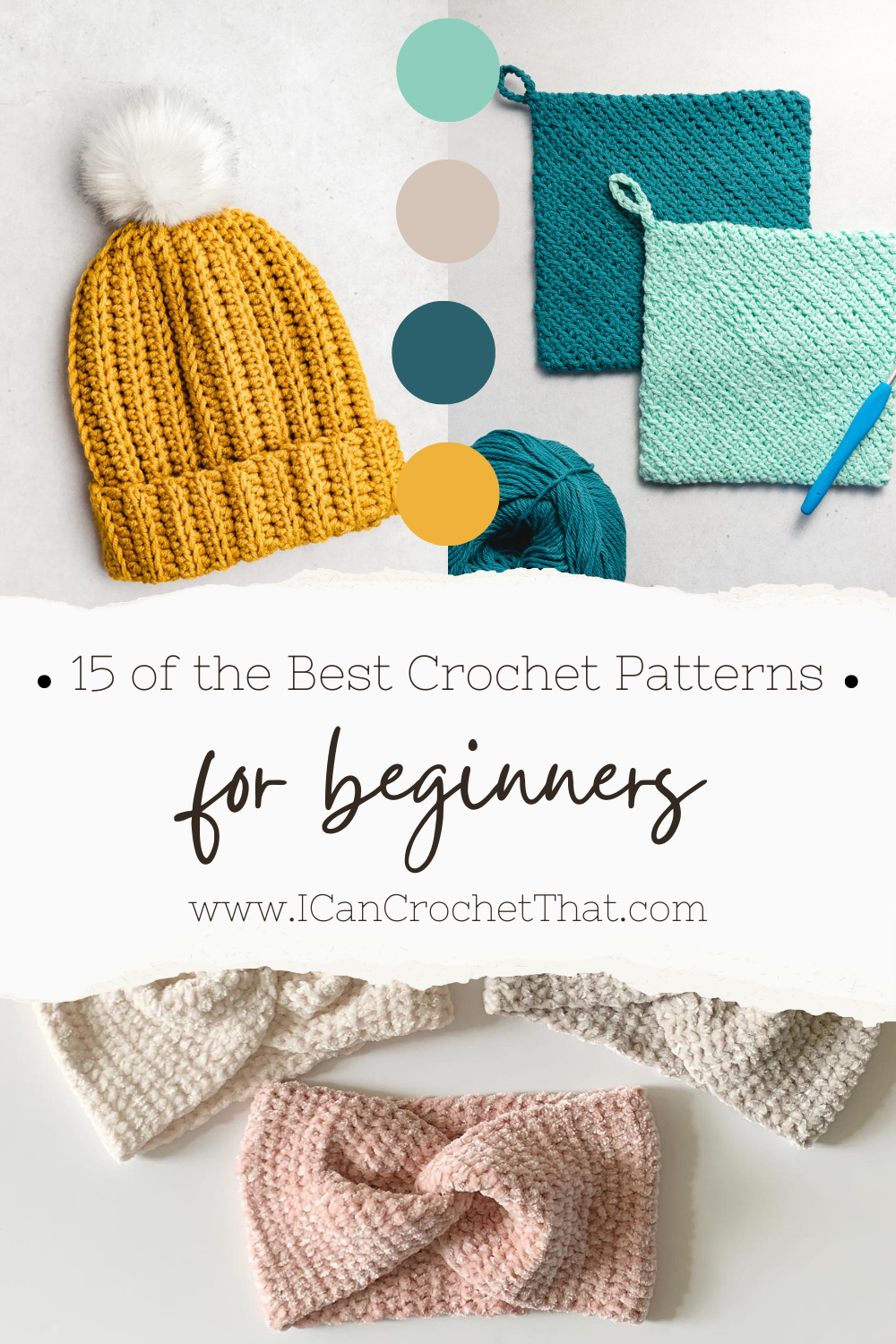 15 of the Best Crochet Patterns for Beginners | I Can Crochet That