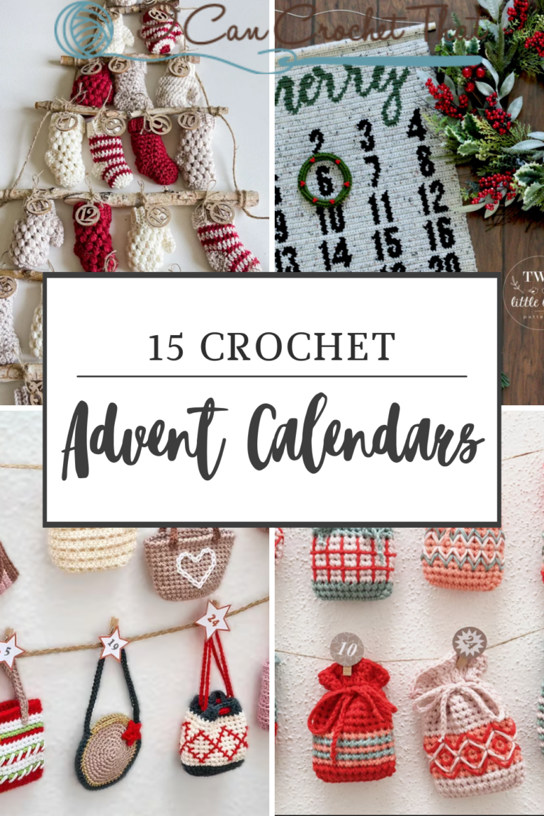 15 Crochet Advent Calendar Patterns for the Festive Season - I Can ...