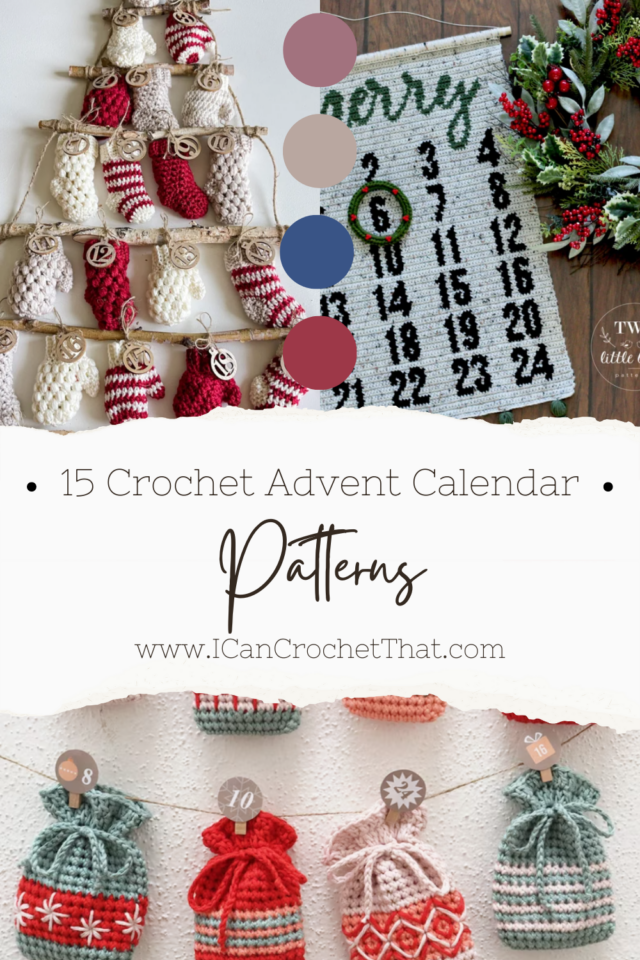 15 Crochet Advent Calendar Patterns for the Festive Season - I Can ...