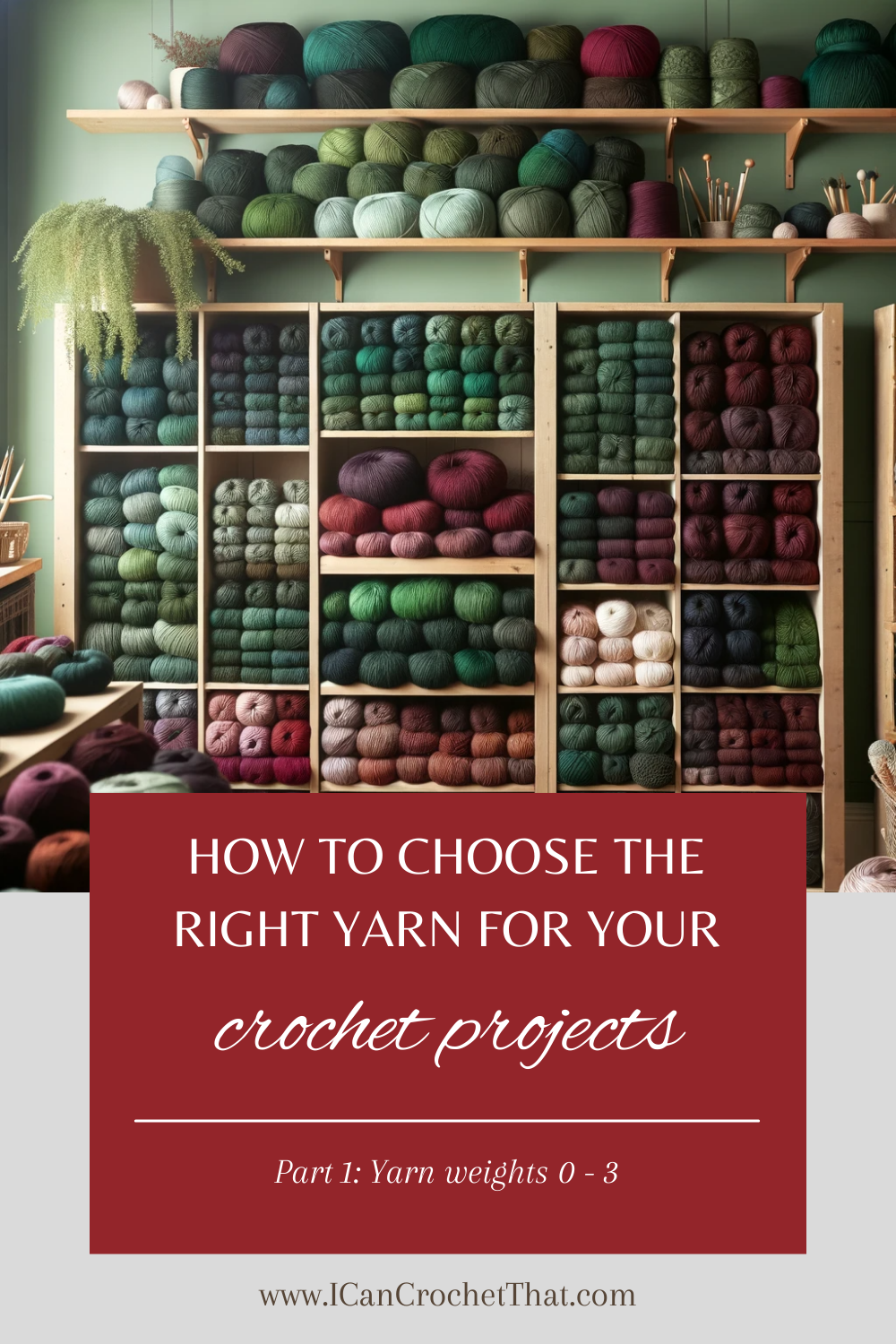 How to Choose the Right Yarn for Your Crochet Projects: Part 1 - I Can ...