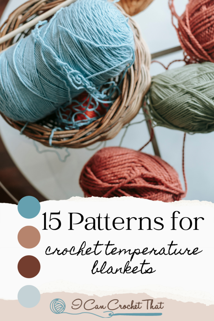 30 Mesmerizing Crochet Temperature Blanket Patterns - I Can Crochet That