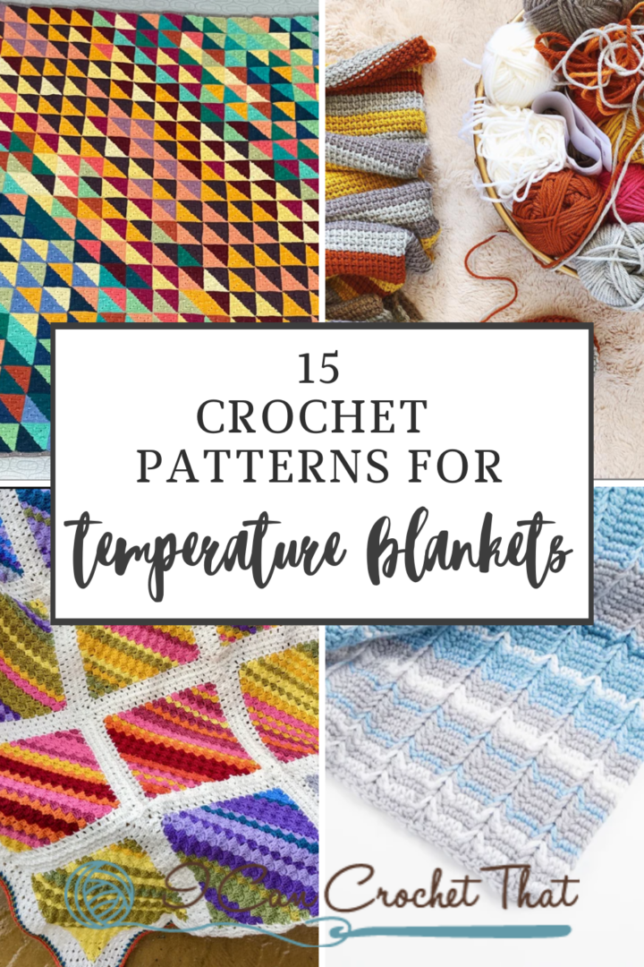 30 Mesmerizing Crochet Temperature Blanket Patterns - I Can Crochet That