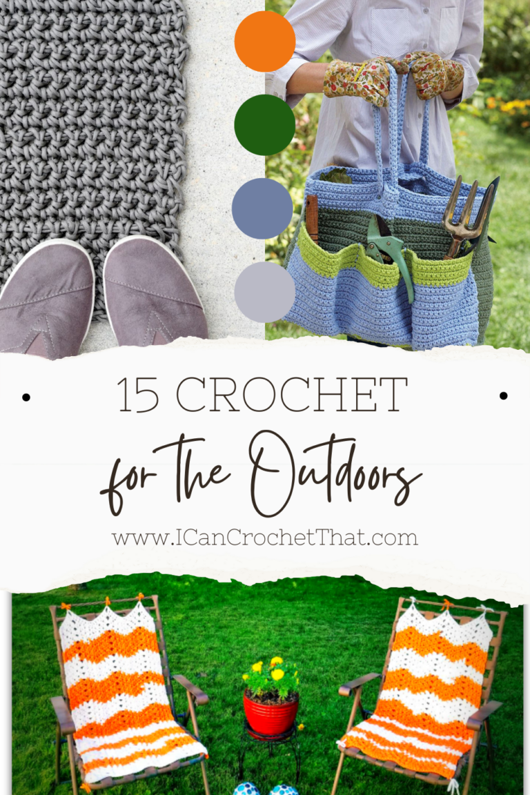 Hooked on Nature: 15 Crochet Patterns for the Outdoors - I Can Crochet That