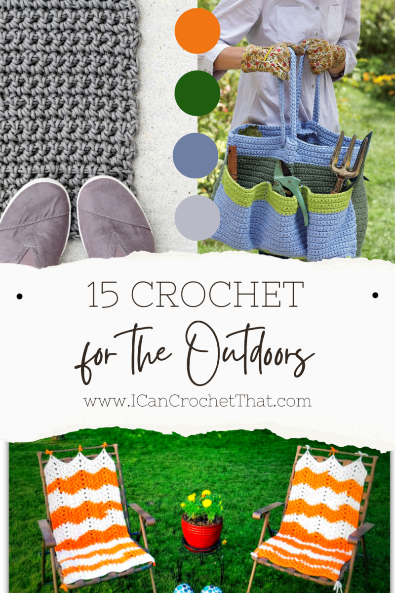 Hooked on Nature: 15 Crochet Patterns for the Outdoors - I Can Crochet That