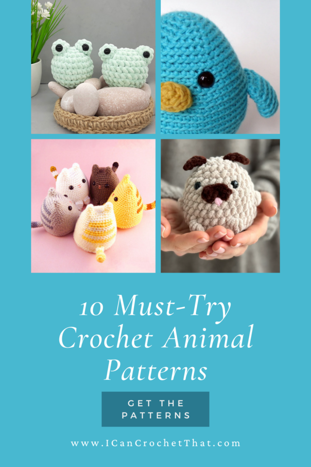 Cute and Cuddly: Discover the Best Crochet Animal Patterns - I Can ...