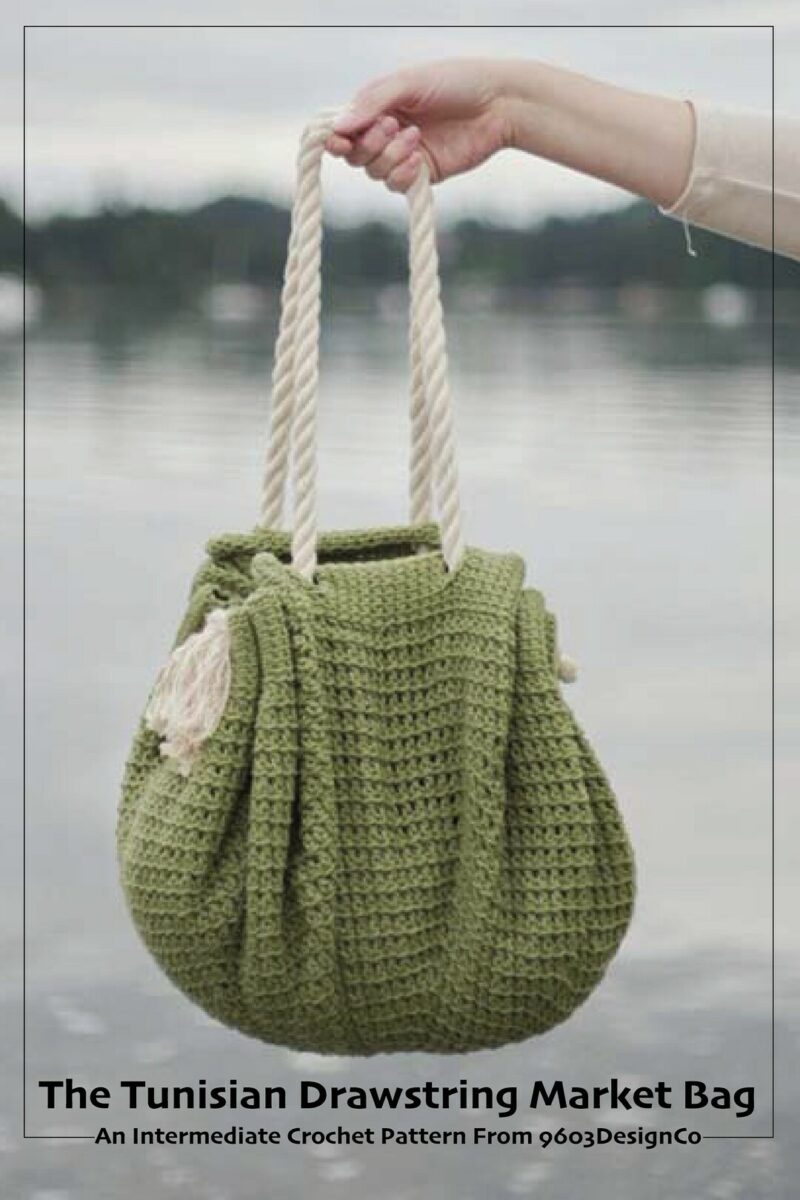 Your Next Project: 15 Creative Tunisian Crochet Bag Patterns - I Can ...