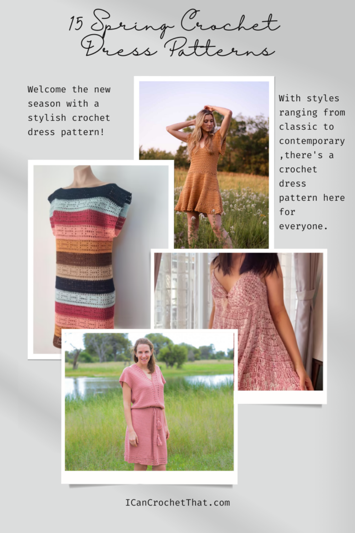 Make a Spring Wardrobe with These 15 Crochet Dress Patterns