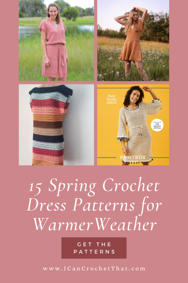 Make a Spring Wardrobe with These 15 Crochet Dress Patterns