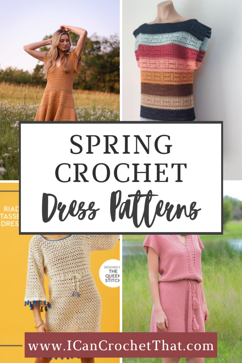 Make a Spring Wardrobe with These 15 Crochet Dress Patterns