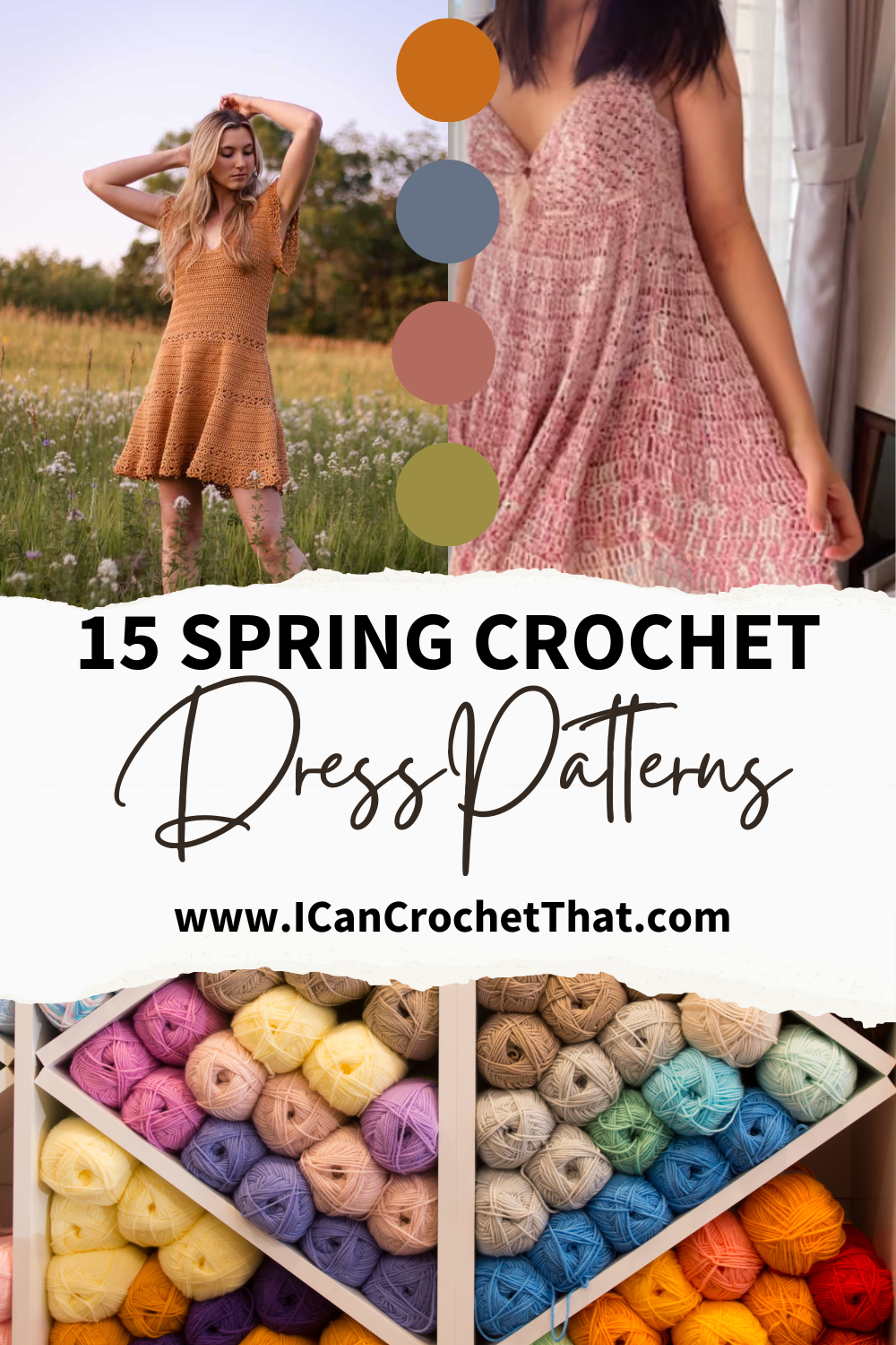 Make a Spring Wardrobe with These 15 Crochet Dress Patterns