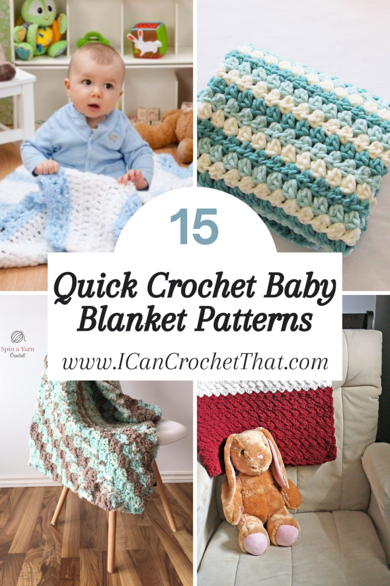 15 Quick Crochet Baby Blanket Patterns for Last-Minute Gifts