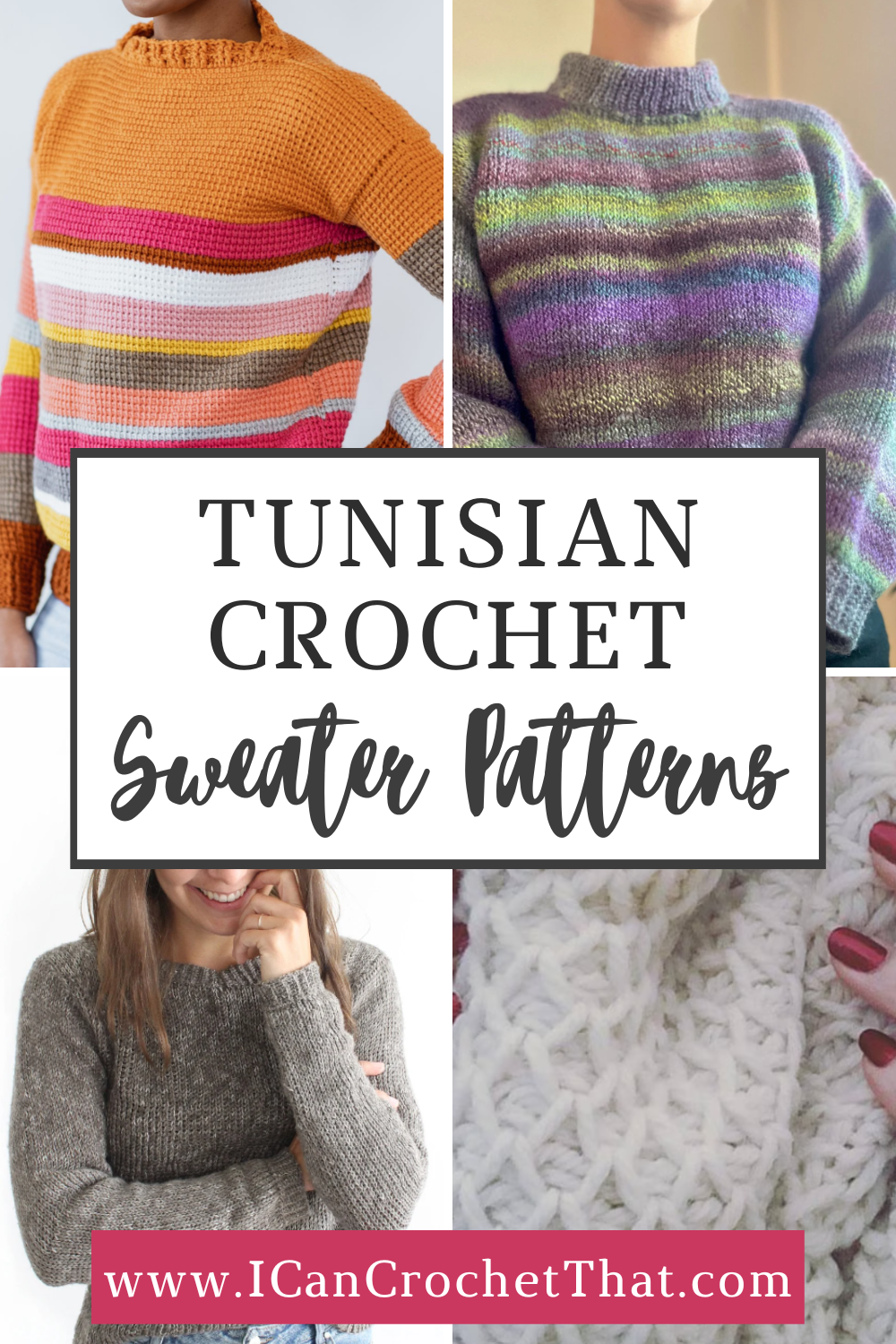 21 Stunning Tunisian Crochet Sweater and Cardigan Patterns for Every Skill Level