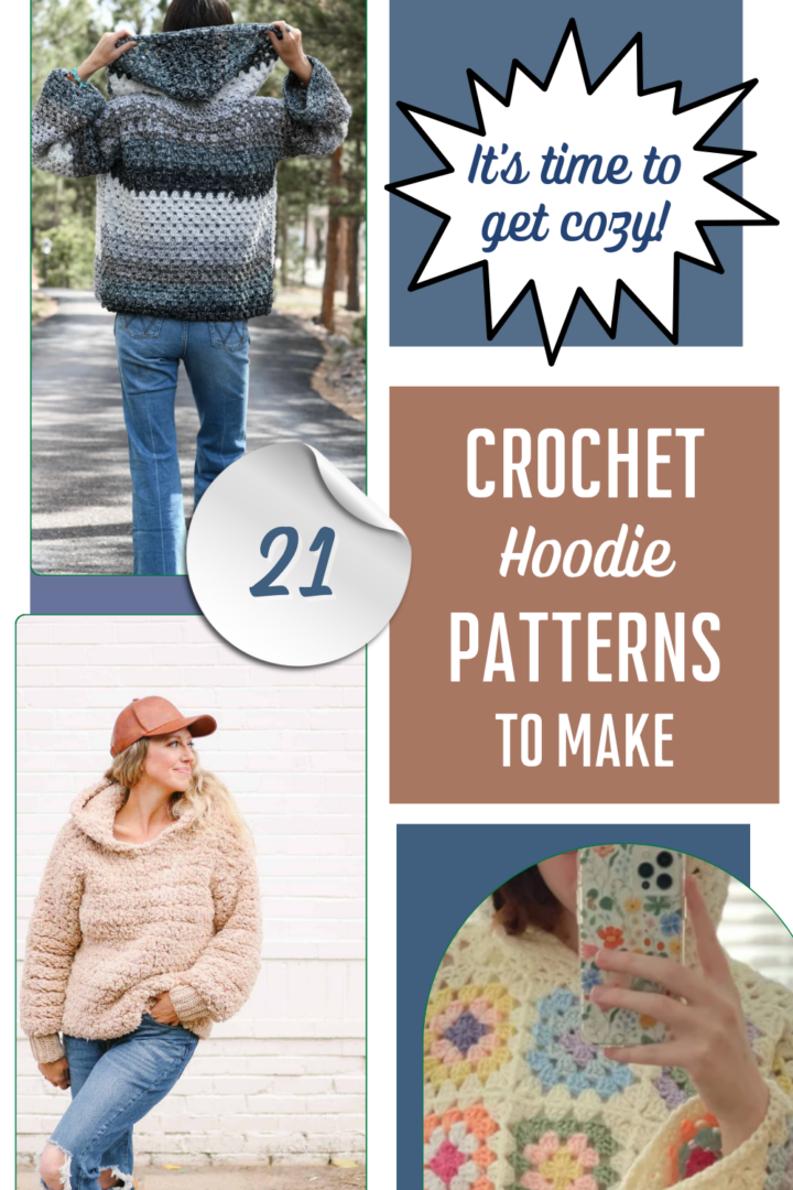 Cozy Up with These Top Crochet Hoodie Patterns