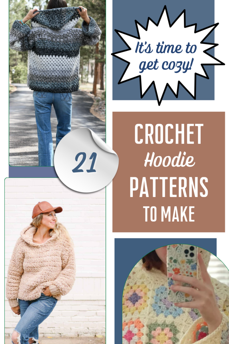 Cozy Up with These Top Crochet Hoodie Patterns