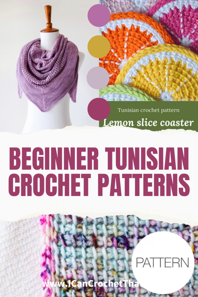 Jump into Tunisian Crochet: 15 Beginner Patterns You'll Love - I Can ...