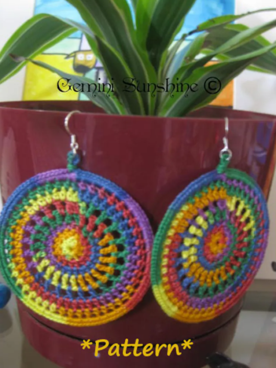 DIY Crochet Jewelry: 15 Beautiful Earrings Patterns to Try - I Can ...