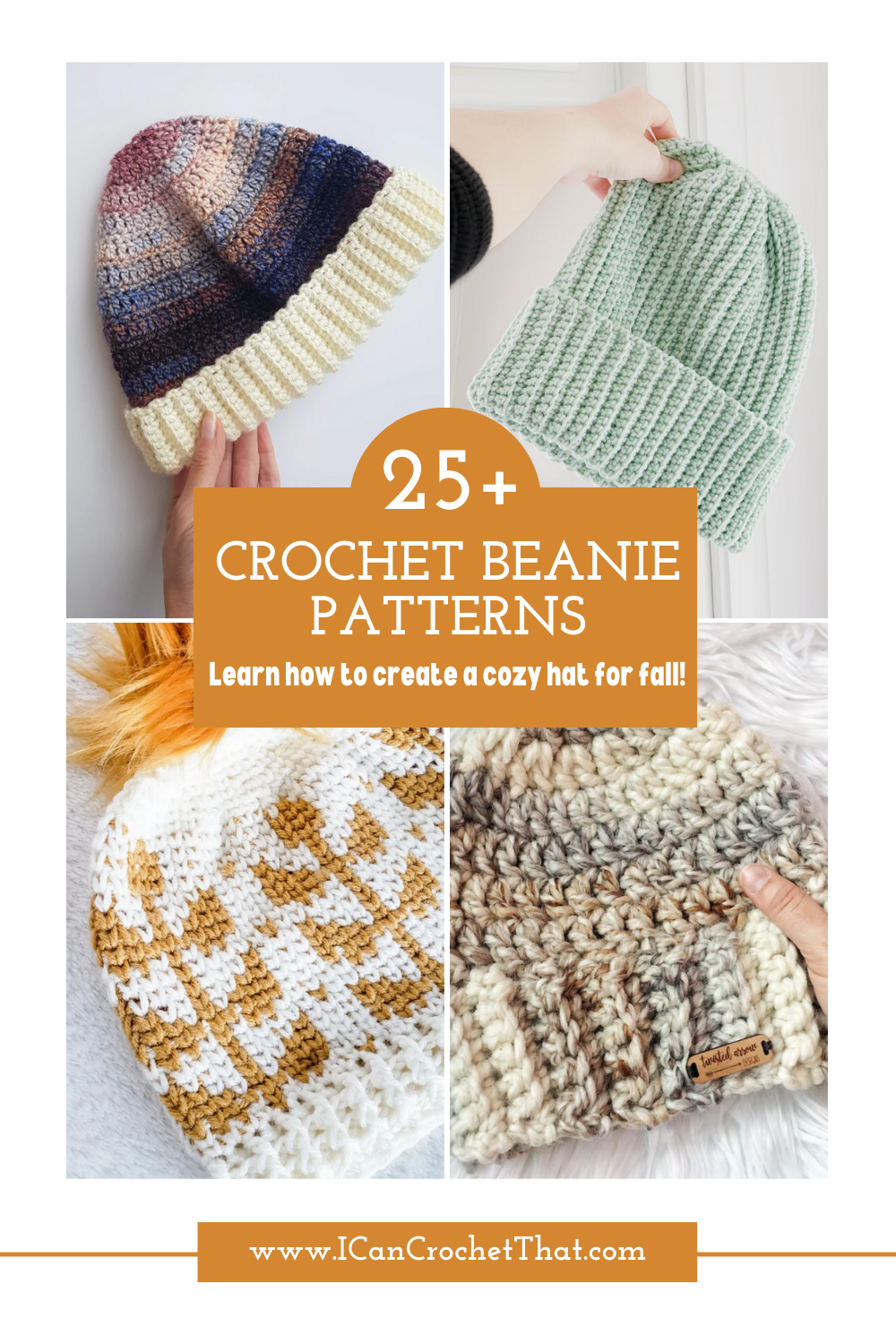 25 Crochet Beanie Patterns: Fall's Perfect Outfit Accessory