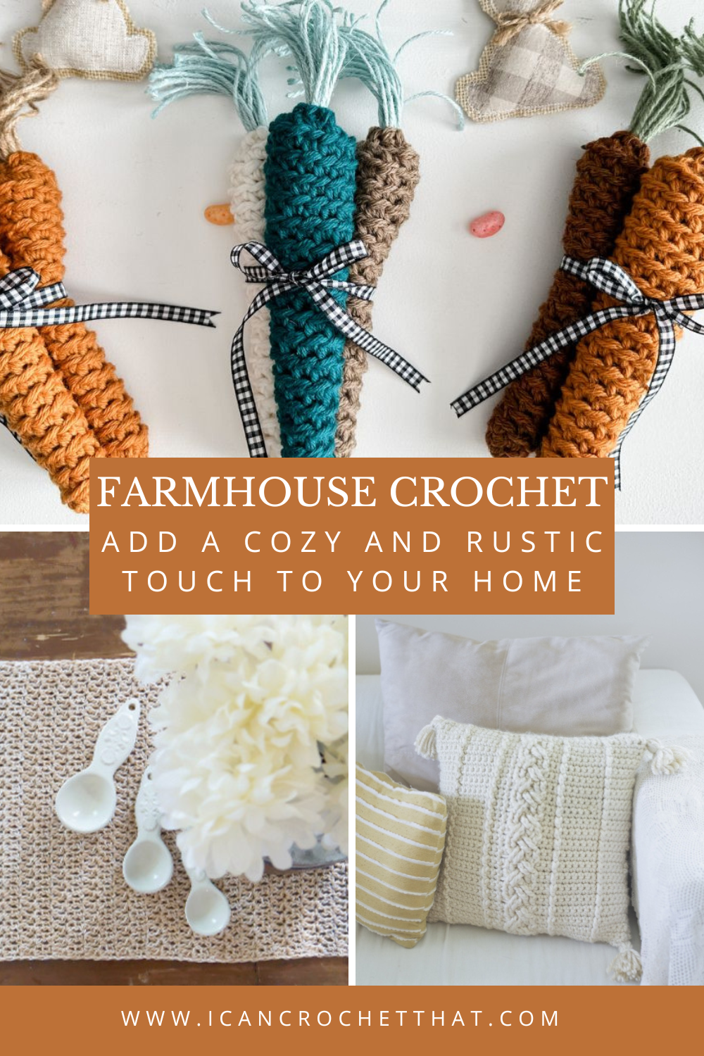 15 Farmhouse Decor Crochet Patterns for a Cozy Home