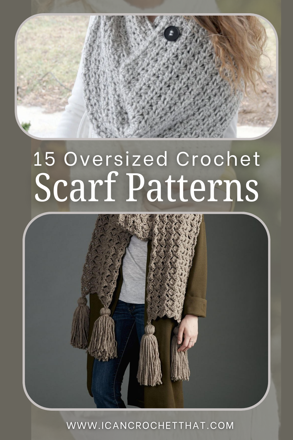 15 Oversized Crochet Scarf Patterns for a Cozy Style - I Can Crochet That