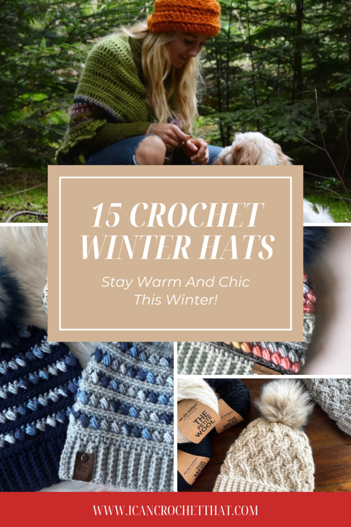 15 Crochet Winter Hat Patterns for Every Skill Level