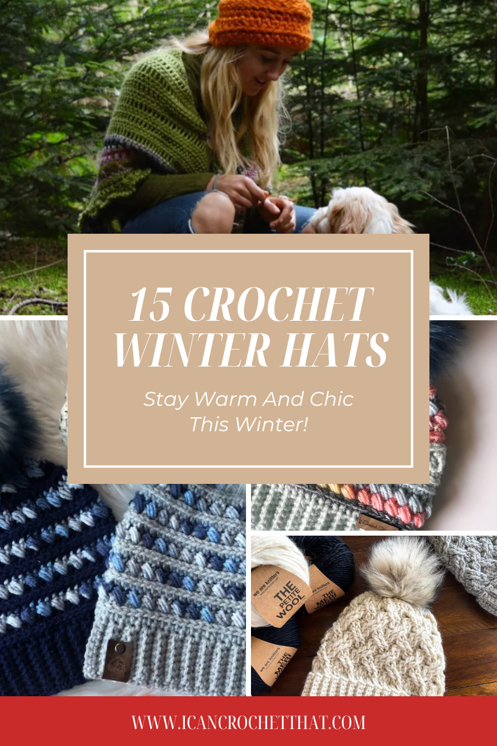 15 Crochet Winter Hat Patterns for Every Skill Level
