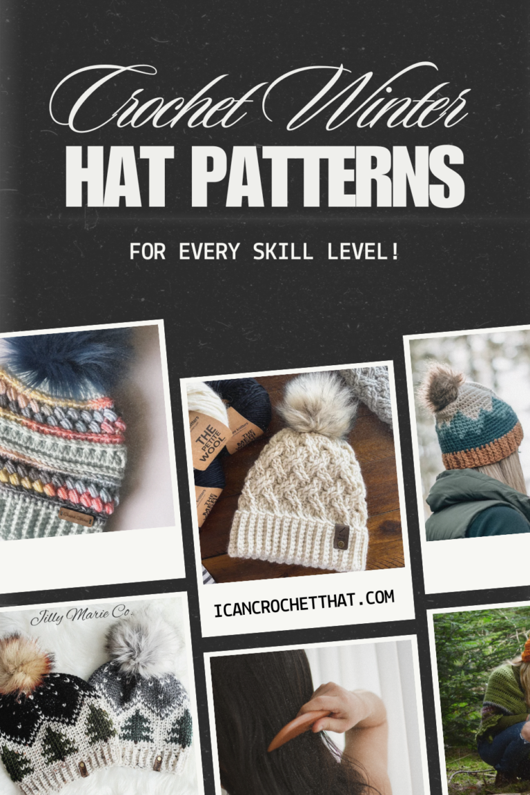 15 Crochet Winter Hat Patterns for Every Skill Level