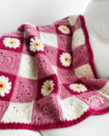 15 Gorgeous Crochet Flower Blanket Patterns - I Can Crochet That