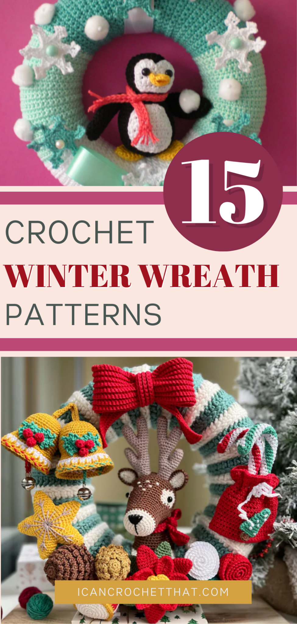Crochet Winter Wreath Patterns for a Cozy Holiday Season