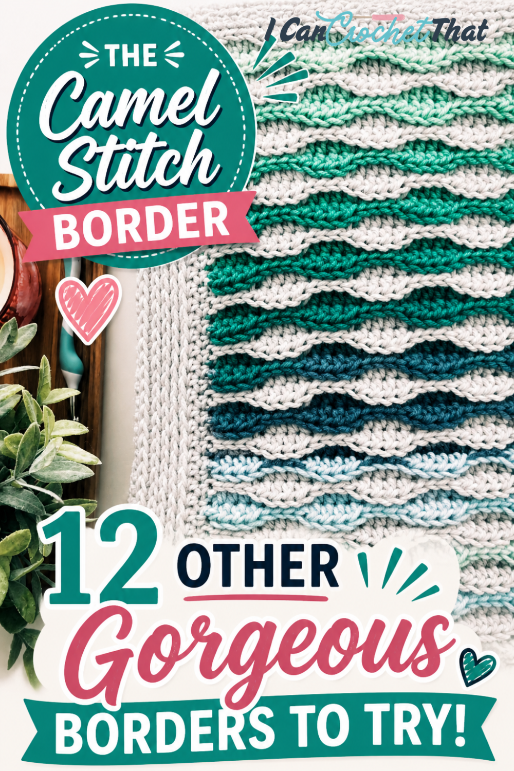 13 Easy Crochet Borders for the Perfect Finishing Touch - I Can Crochet ...