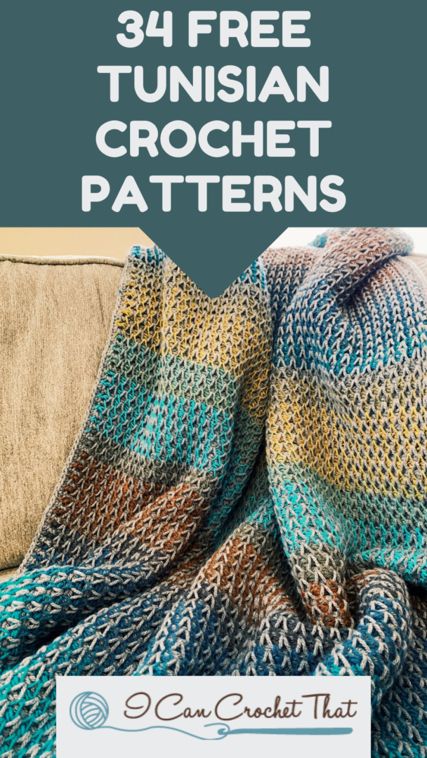 34 Free Tunisian Crochet Patterns You Have to Try! - I Can Crochet That
